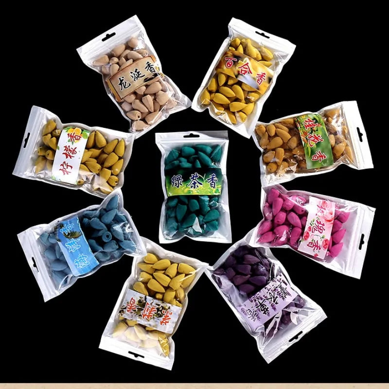 Cone Incense For Backflow Burner- 11 Aroma Variants – Isvara